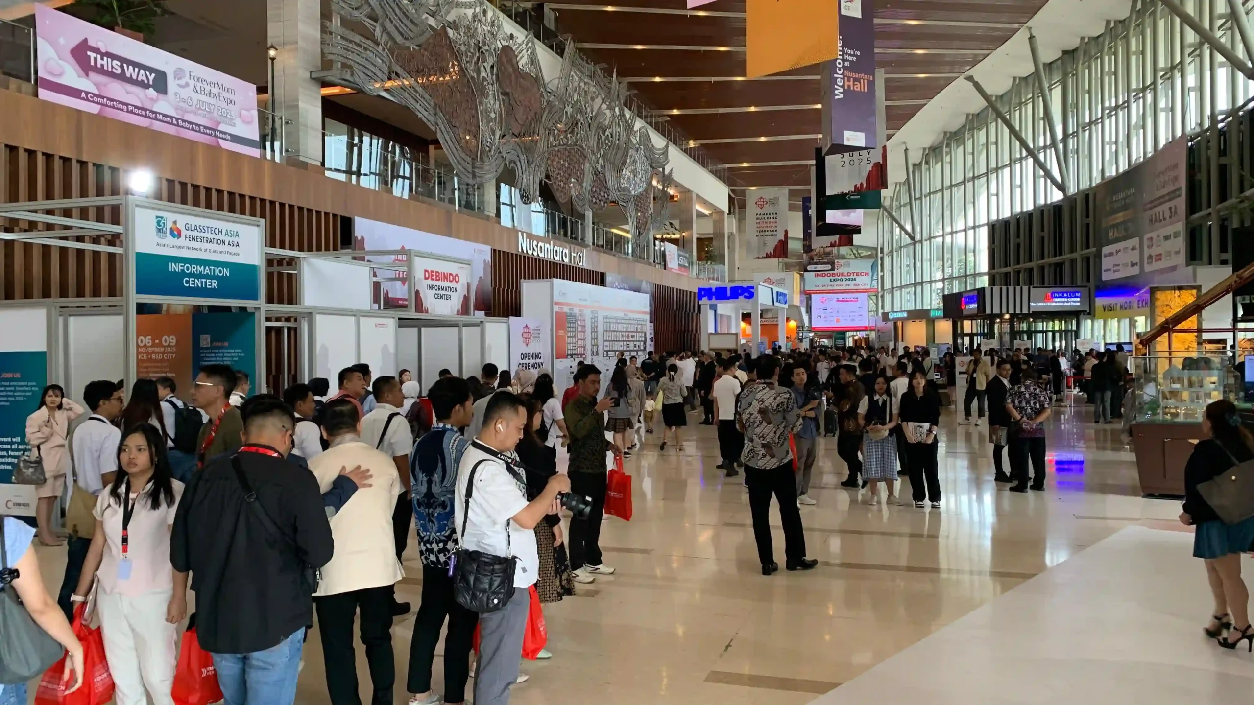 IndoBuildTech Expo 2025 Resmi Dibuka di ICE BSD - GETI Media