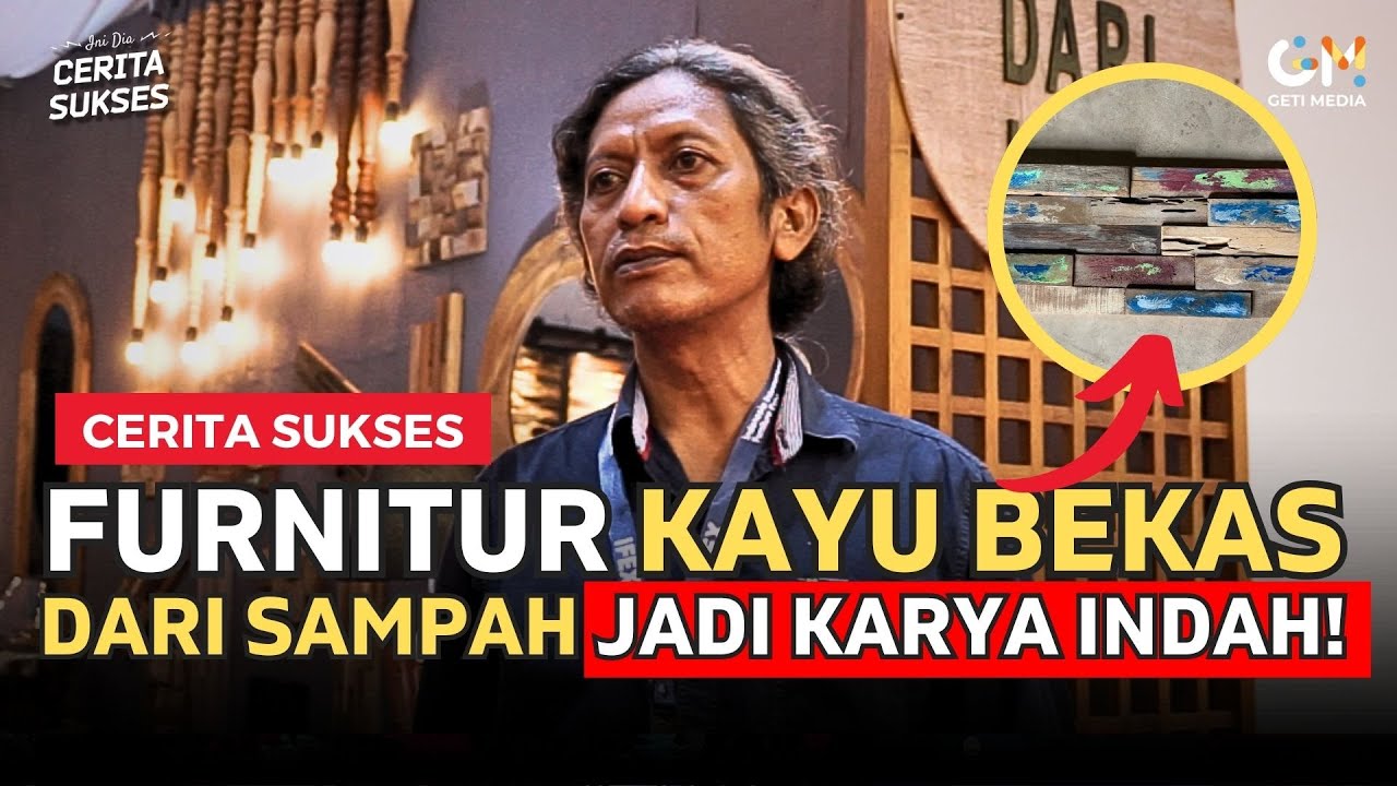 Transformasi Kayu Bekas Jadi Furnitur Unik Bernilai Ekspor Asal ...